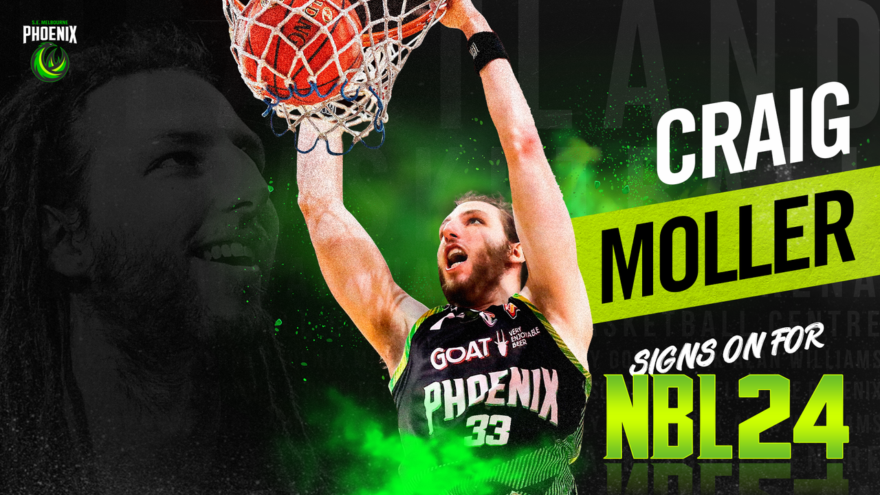 Craig Moller Makes NBL Return with Phoenix