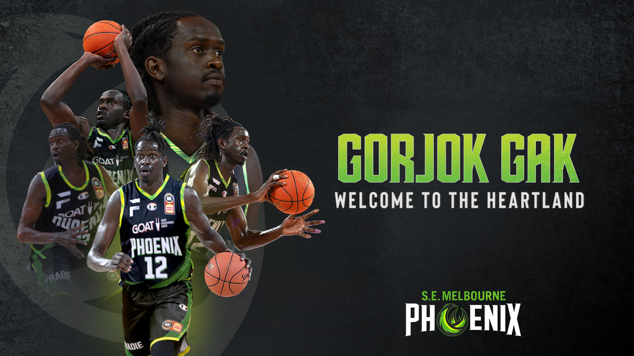 Phoenix sign 211cm centre Gorjok Gak for NBL24