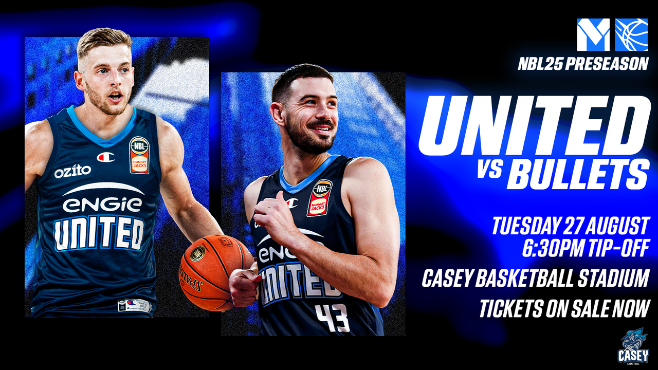 United to host Bullets at Casey Basketball Stadium