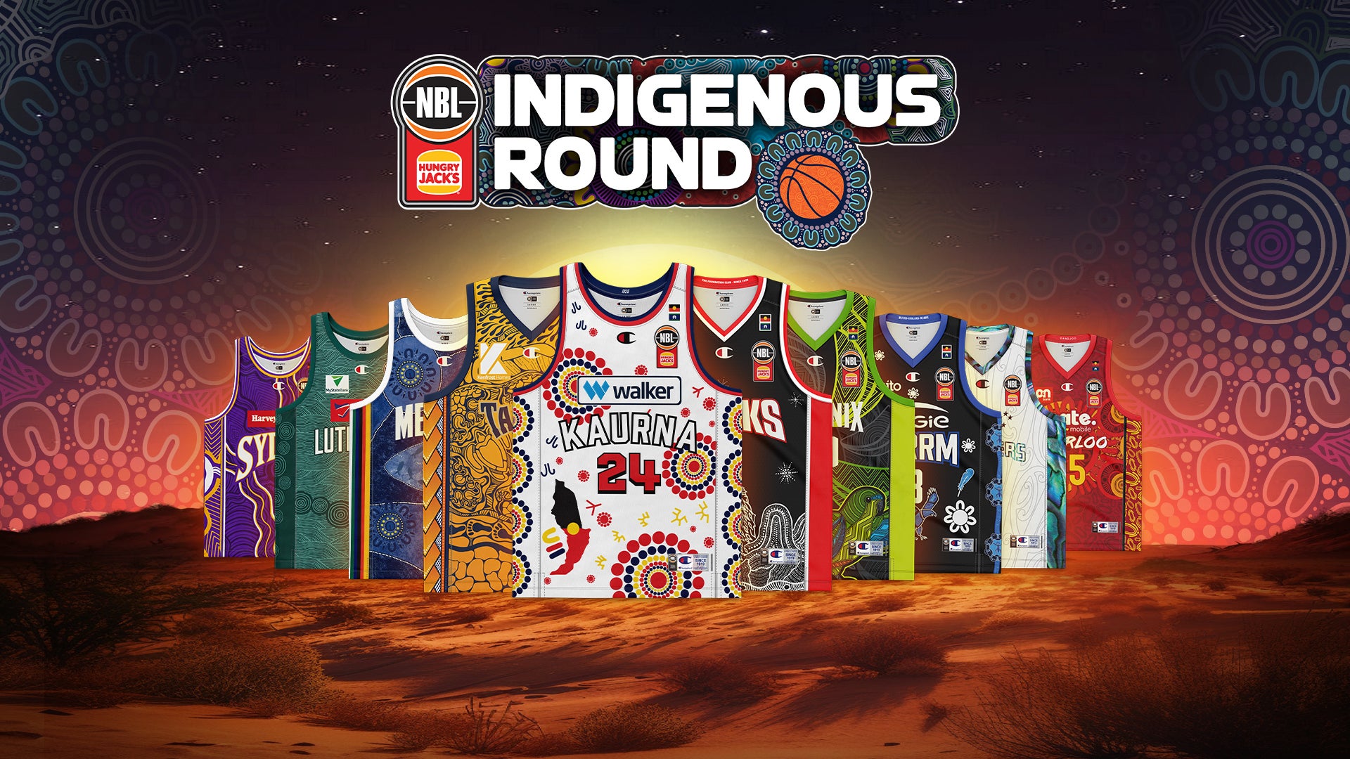 NBL25 Indigenous Round jerseys revealed