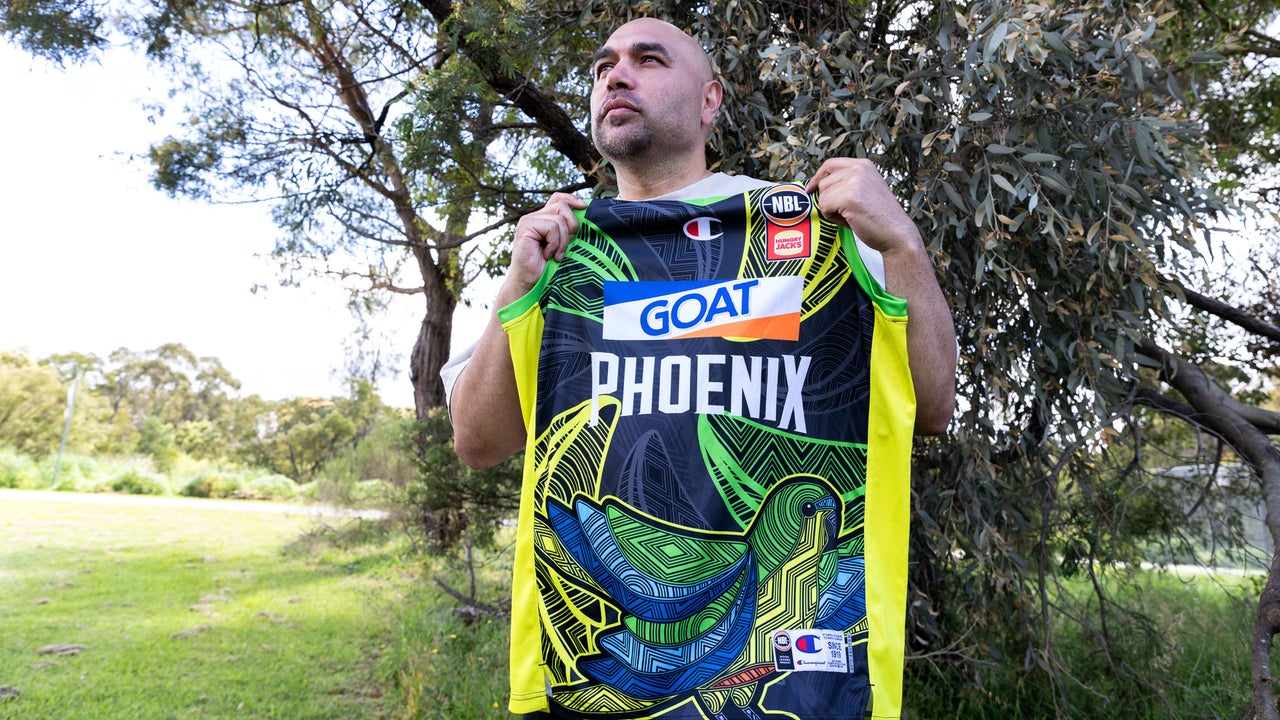 NBL25 Indigenous Jersey Artist, Dixon Patten