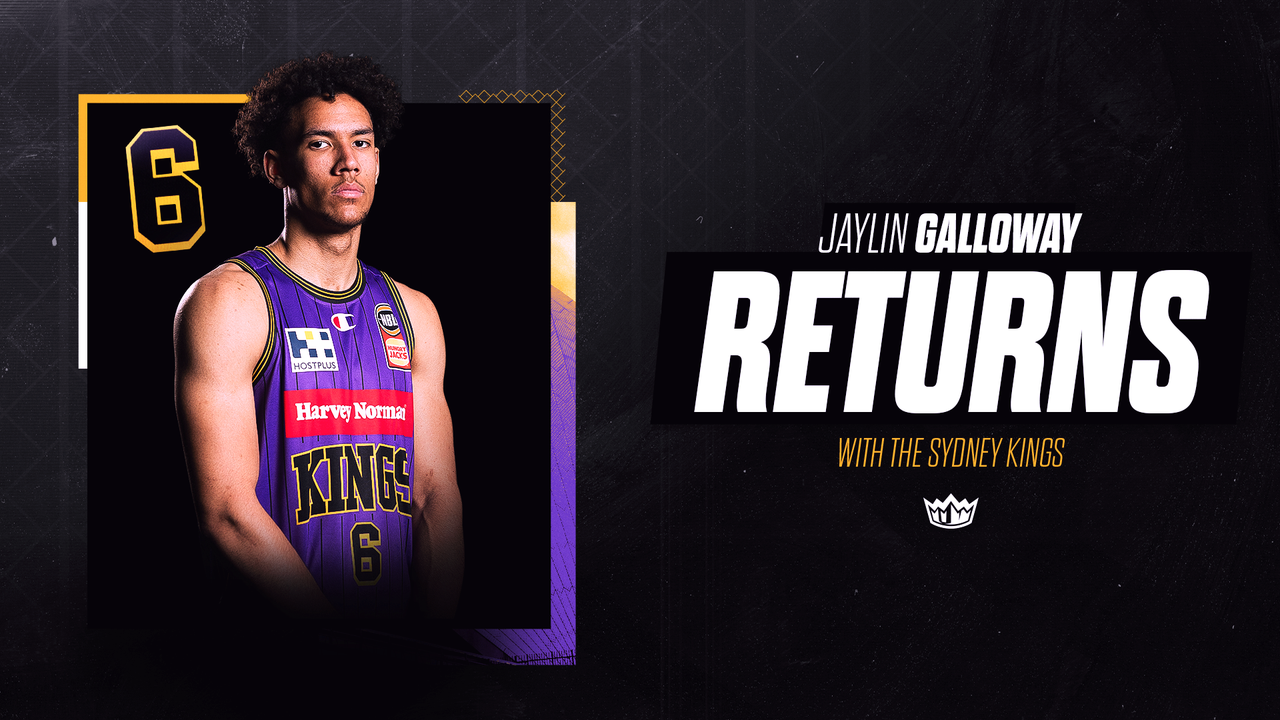 Two-time champion Galloway returns to Kings for NBL25 season
