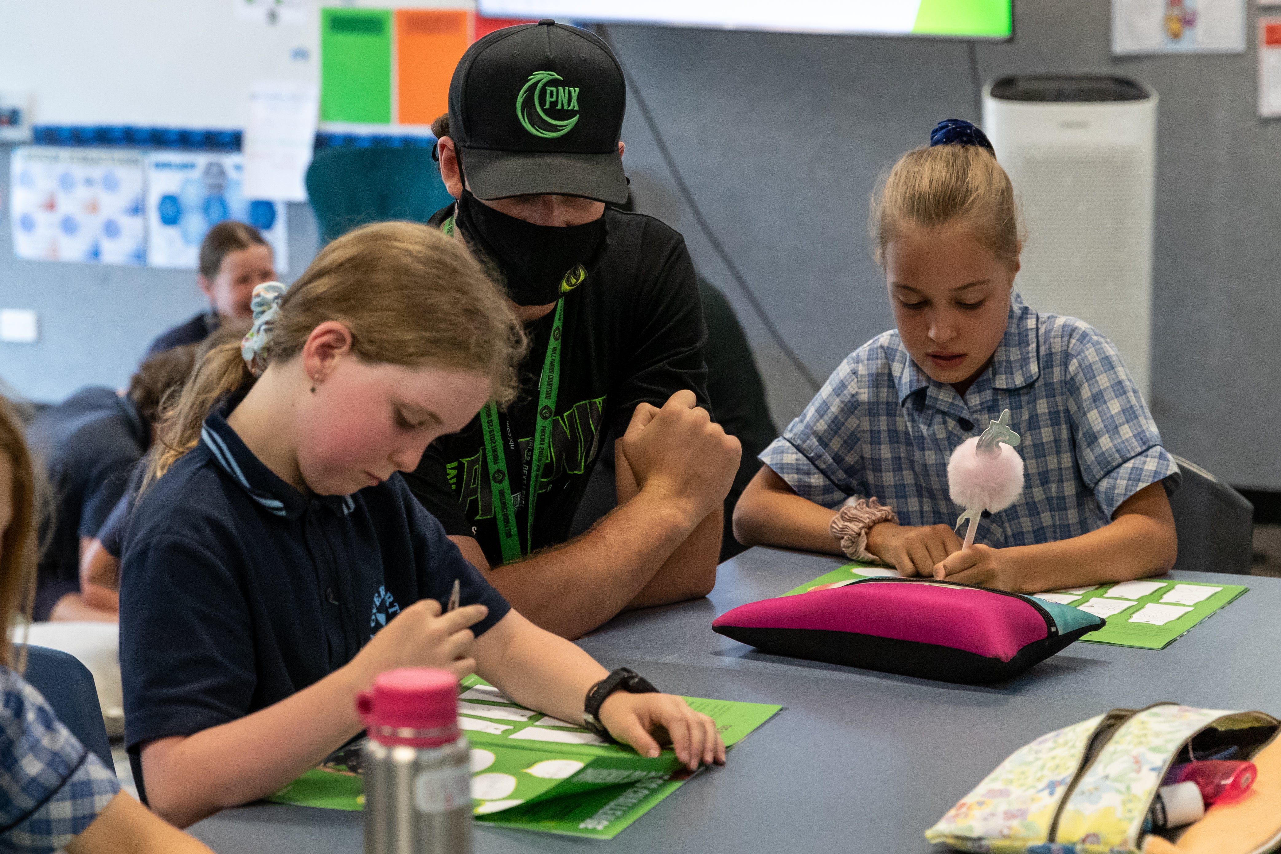 Off Court the Work Doesn't Stop