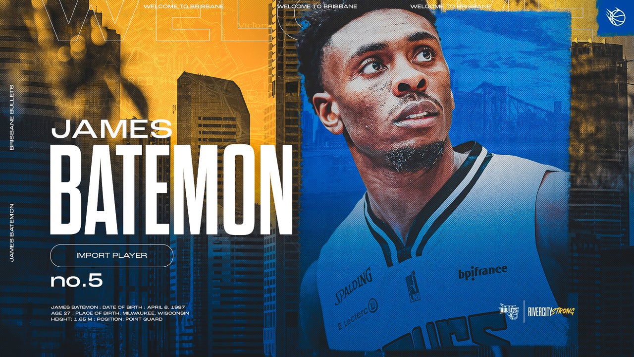 Bullets add import point guard James Batemon for NBL25