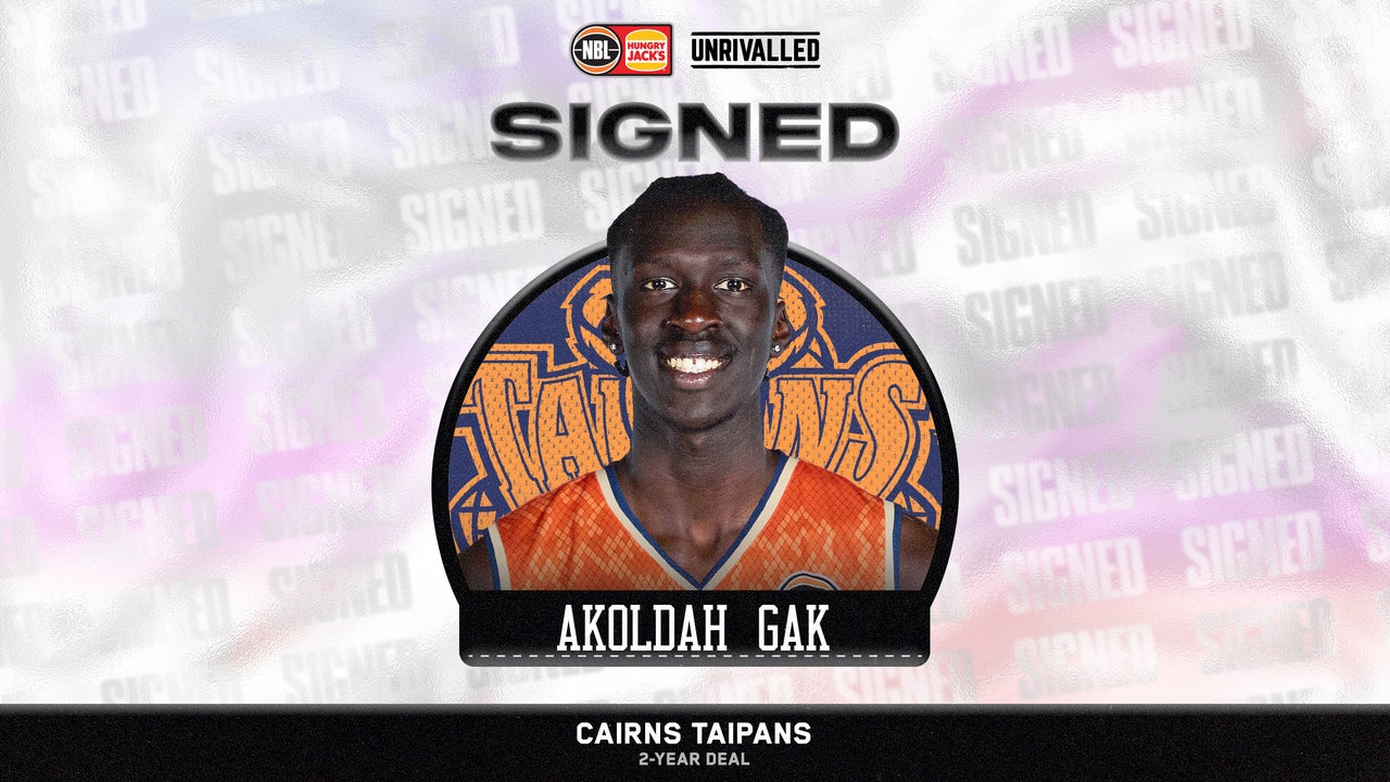 NBA Aspirant Gak Signs in Cairns