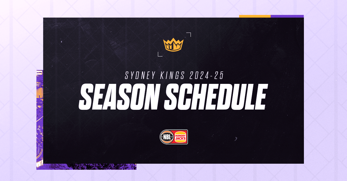 Exciting home schedule awaits Kings in NBL25
