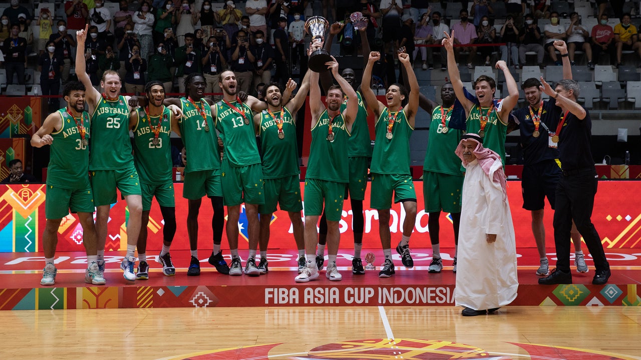 Gold Medal Boomers Win Asia Cup Crown