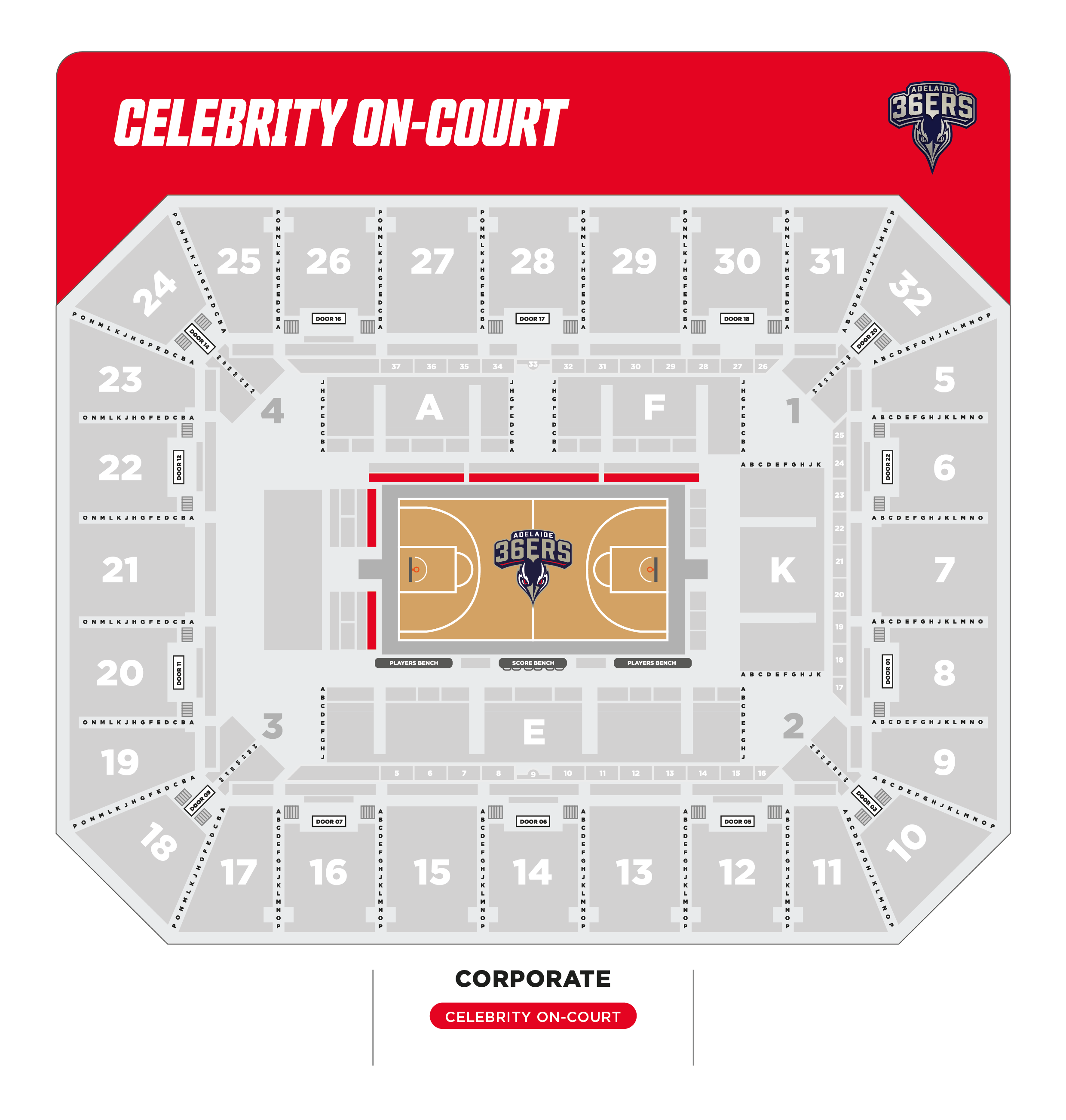 Allen Fieldhouse Seating Chart Detailed