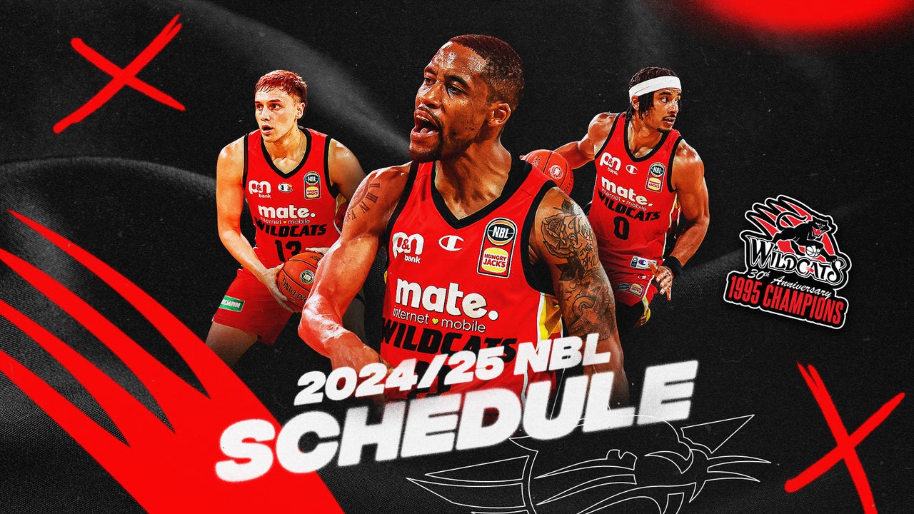 Perth Wildcats NBL25 Schedule released!