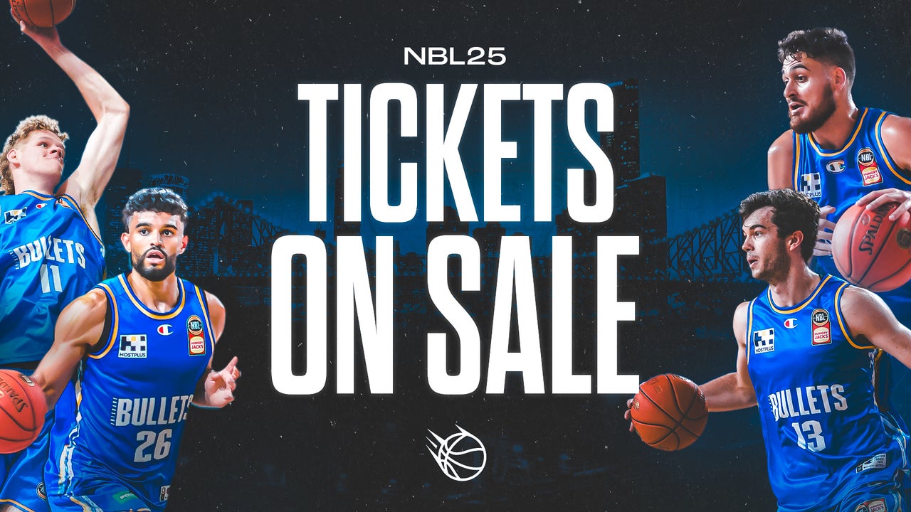 Brisbane Bullets NBL25 Tickets On Sale Now