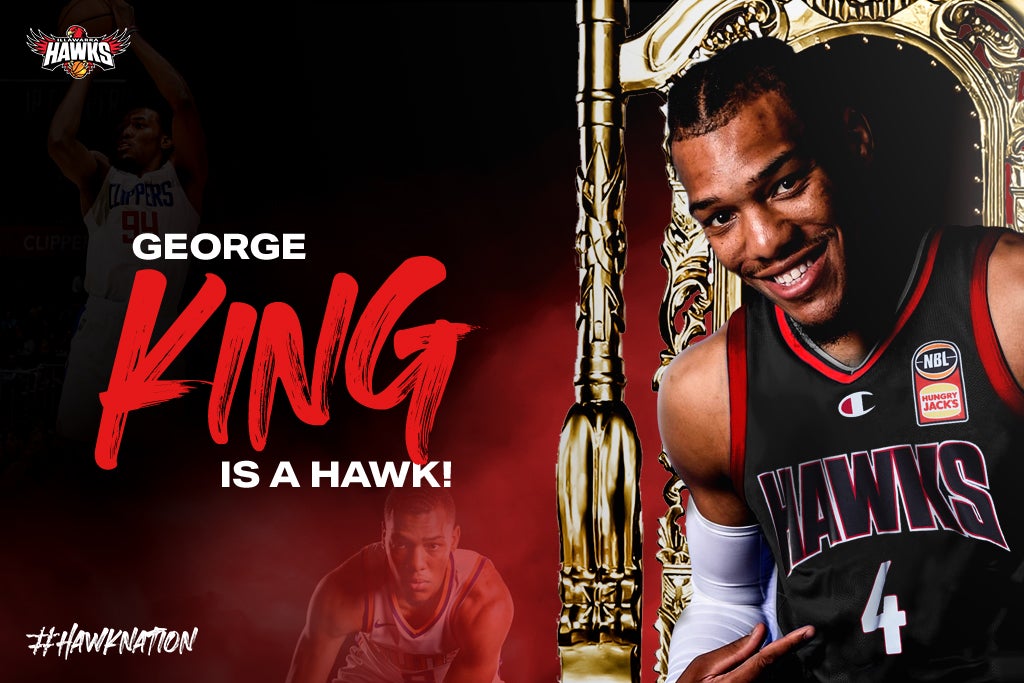 Hawks sign American Forward George King