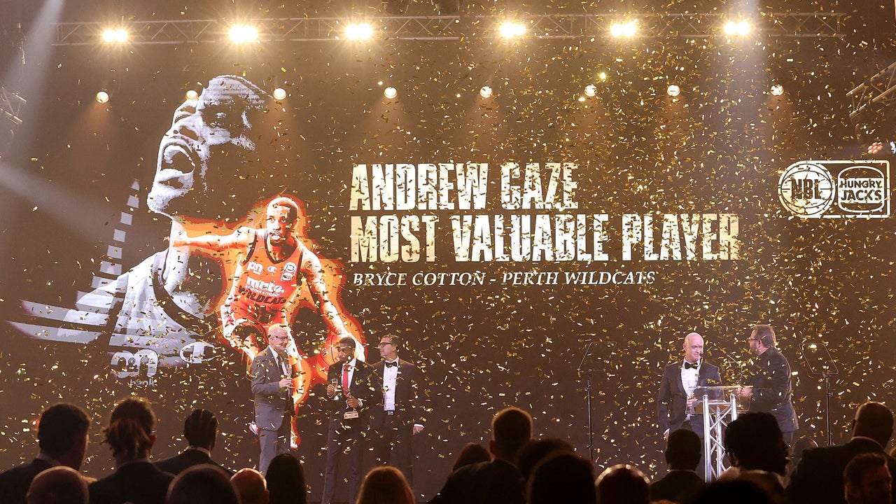 Cotton wins fourth Andrew Gaze Trophy as NBL's best