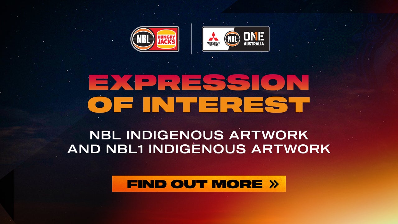 NBL & NBL1 Indigenous artwork applications