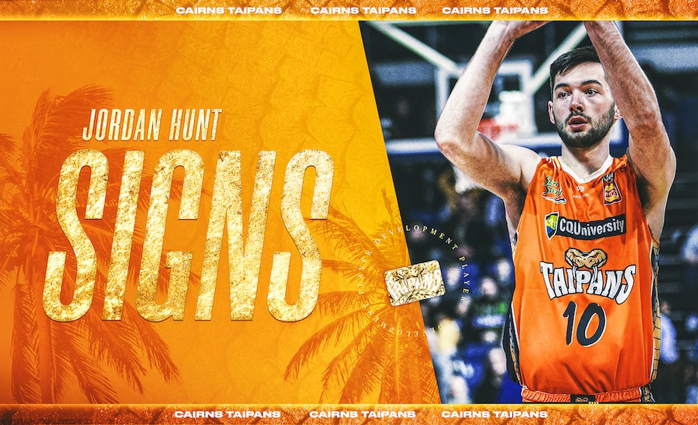 Taipans sign development player Jordan Hunt