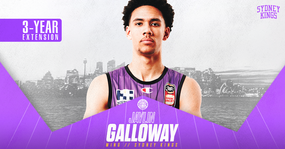 NBL rising star Galloway pens new three-year deal with Kings