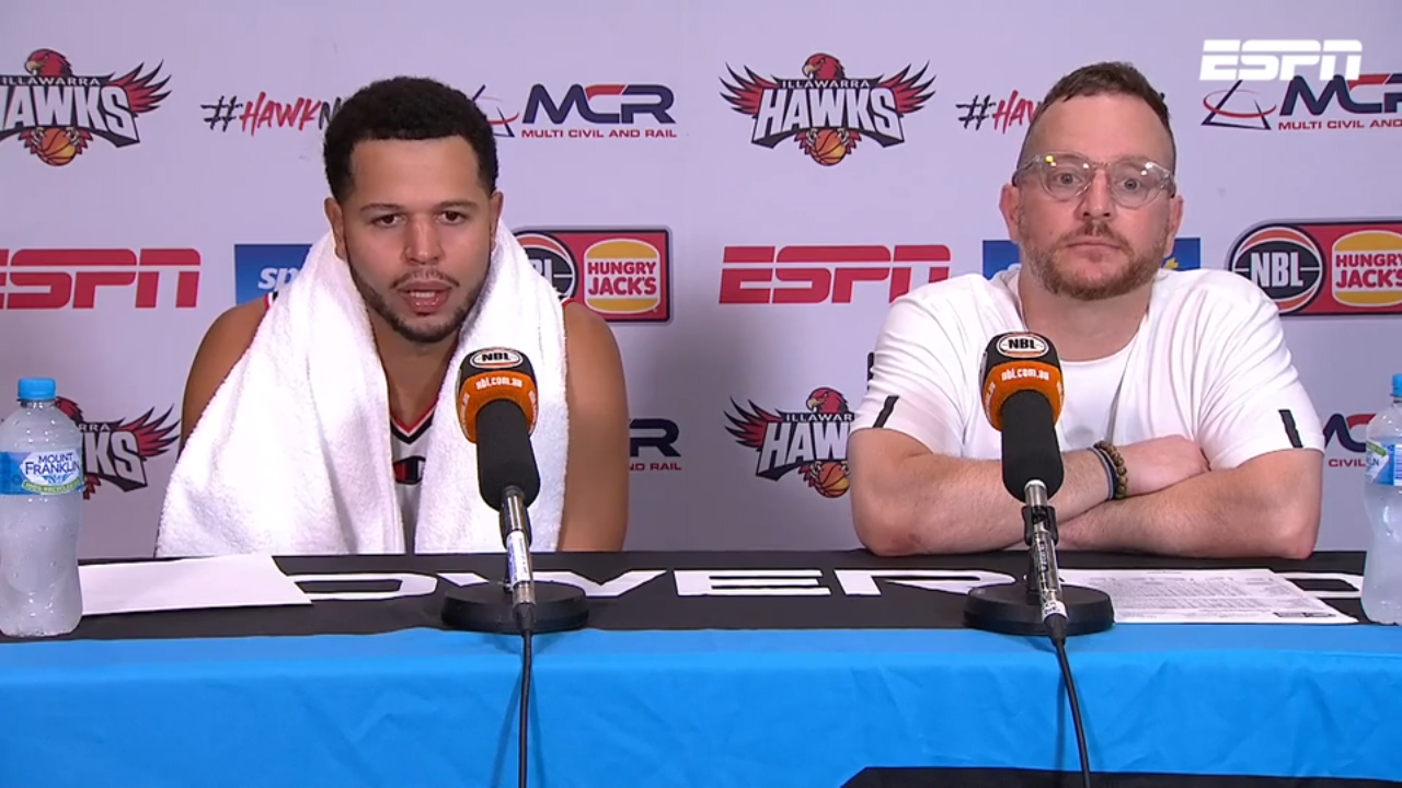 Round 15: Taipans vs Hawks Press Conference
