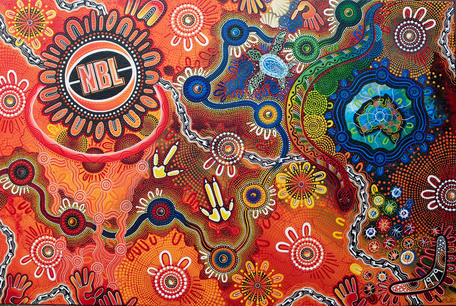 NBL Indigenous Round Artwork Explained