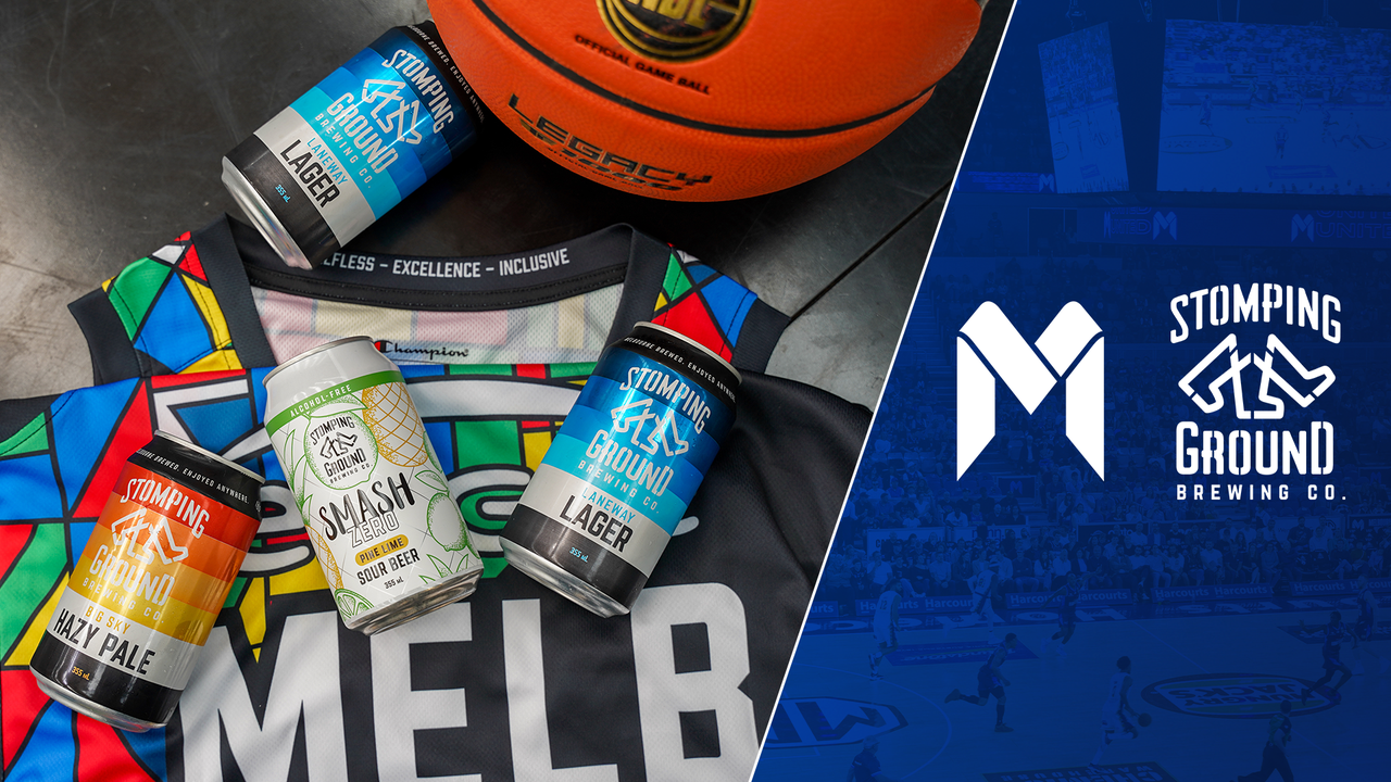 Stomping Ground Brewery partners with Melbourne United