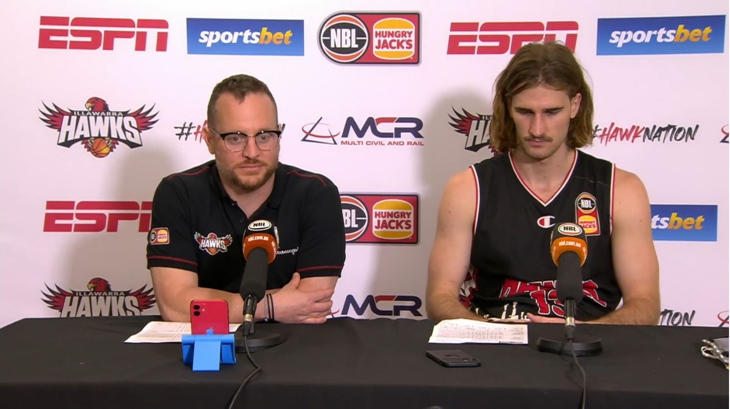 Round 18: Hawks vs JackJumpers Press Conference