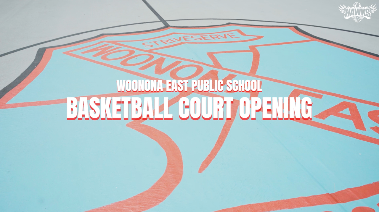 Woonona East Public School Opens New Outdoor Basketball Court