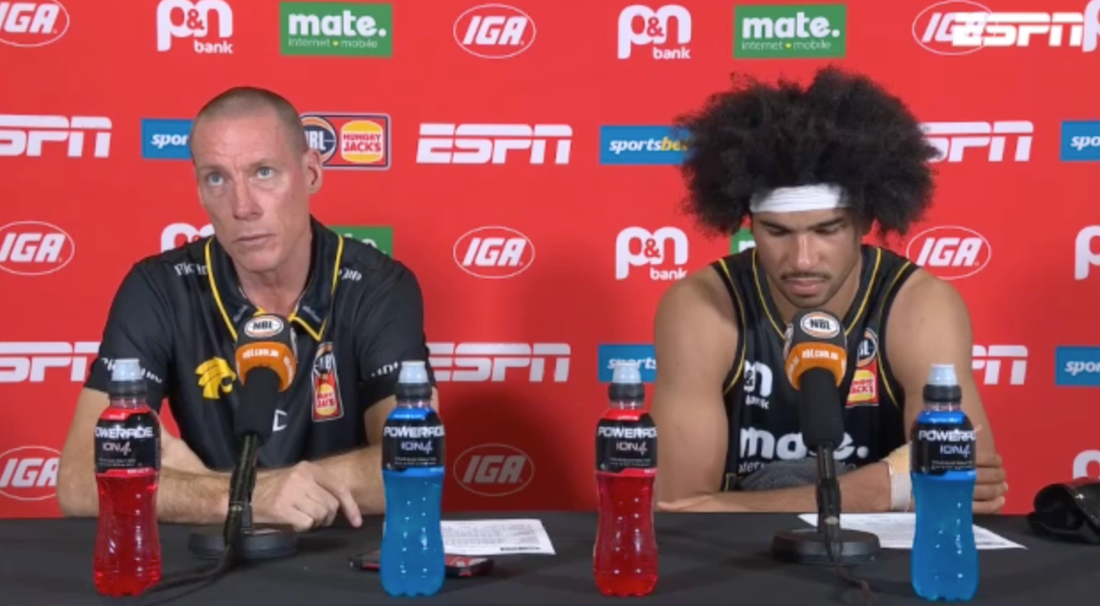WATCH: Perth Wildcats' Coach Pays Tribute to Breakers