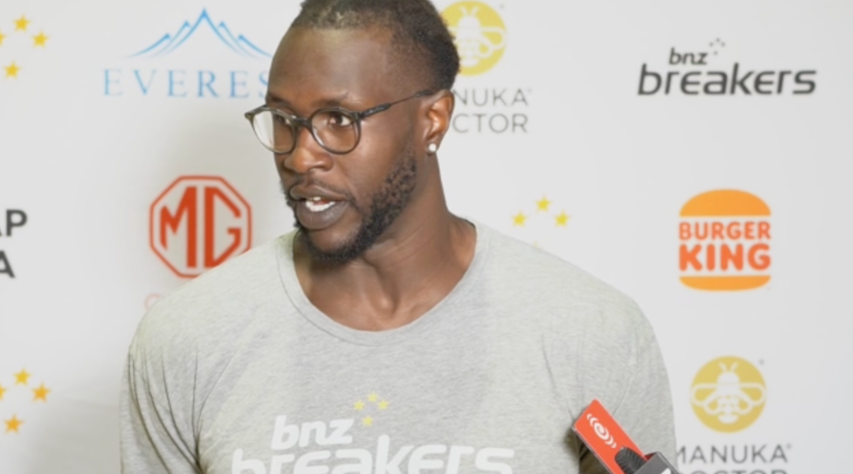 WATCH: Mangok Mathiang is taking Rebounding Stats Personally