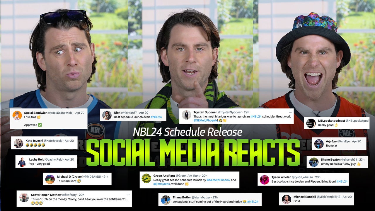 Phoenix x Jimmy Rees NBL24 Schedule Release