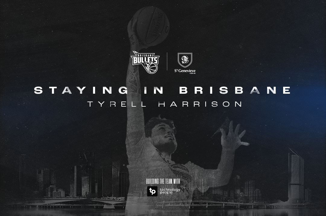 Tyrell Harrison re-signs to continue Bullets journey